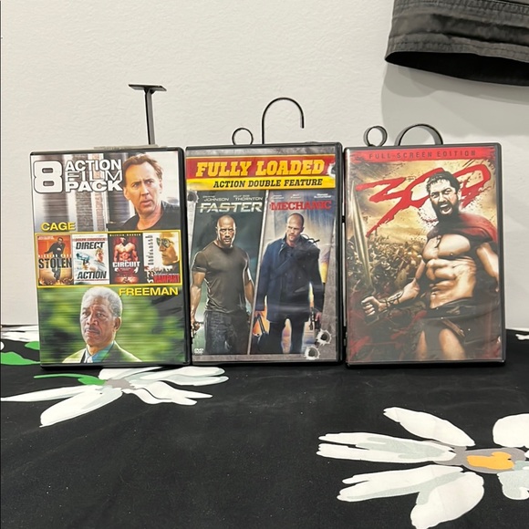 Media | Action Movie Dvd Collection Set Of 3 Dvd Collections | Poshmark